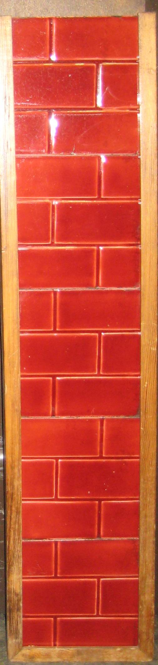 Buy Online: Antique Red Brick Edwardian Fireplace Tile Set